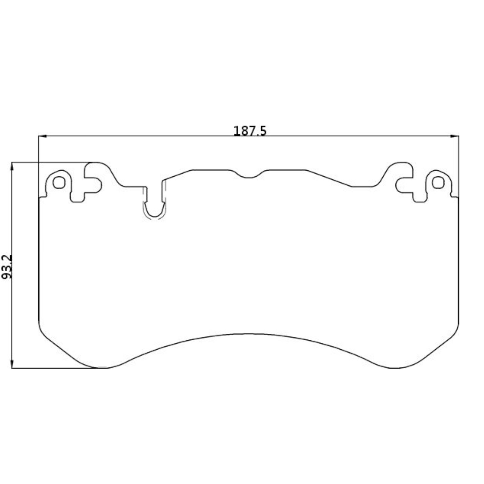 CIRCO M207 Race Brake Pads Mercedes C63s / E63 / Audi RS6 - CIRCO Brakes