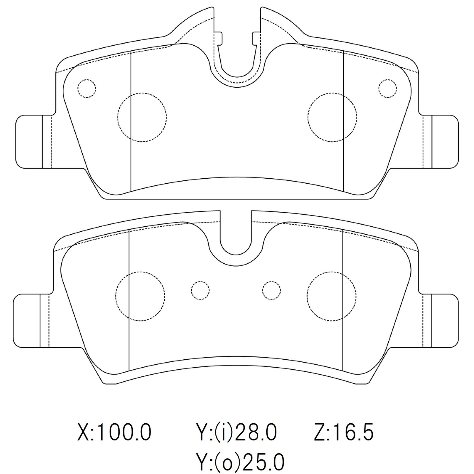 WinmaX W3 Performance Trackday Brake Pads MINI F56