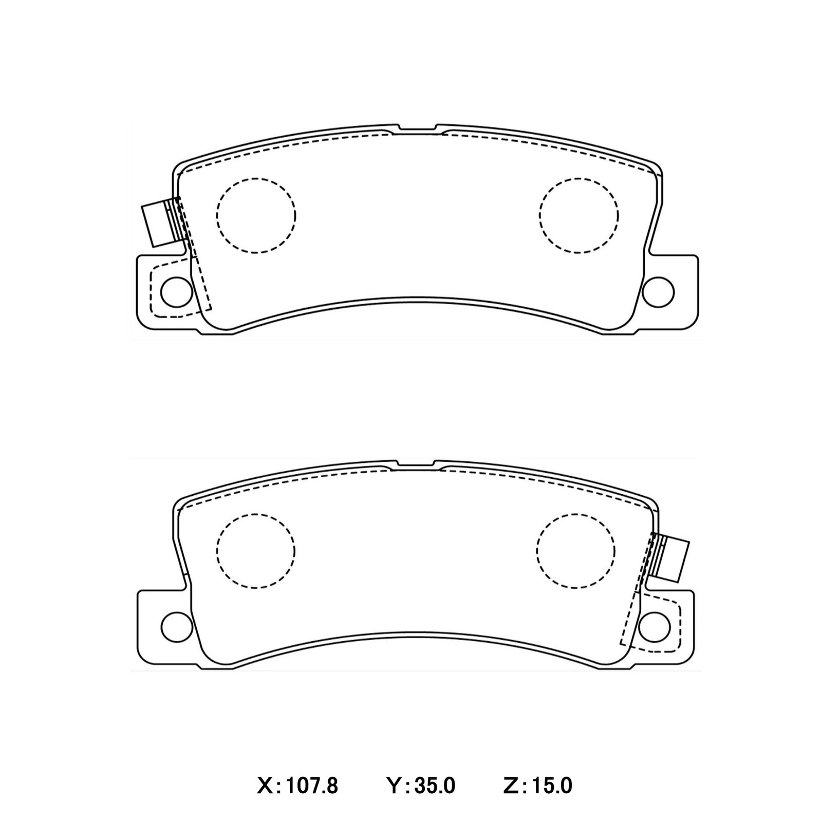 WinmaX W3 Performance Trackday Brake Pads Toyota Celica
