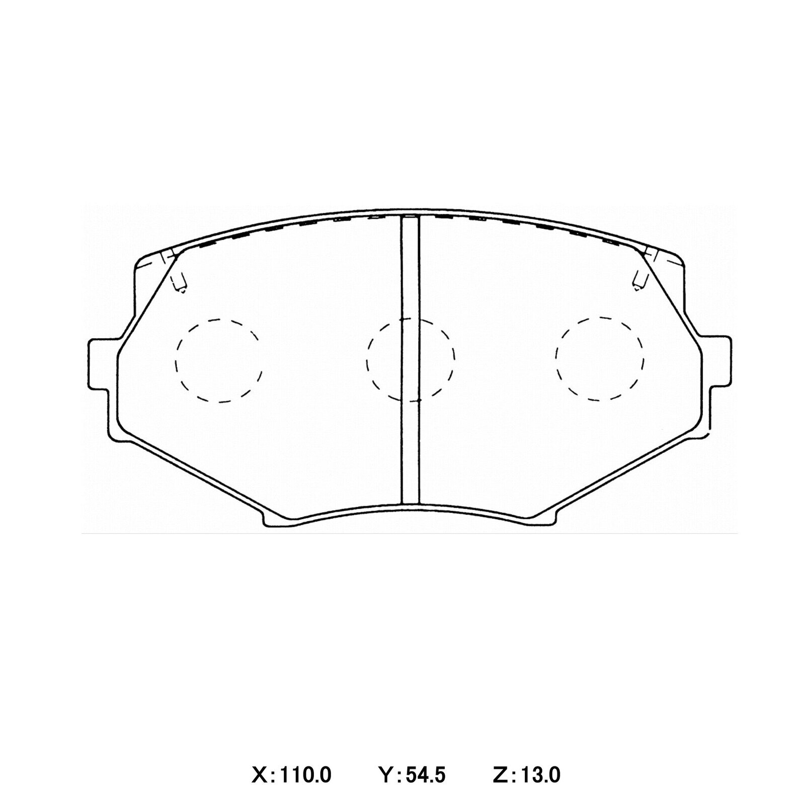 WinmaX W6.5 Race Brake Pads Mazda MX5 (NB & NB8A)
