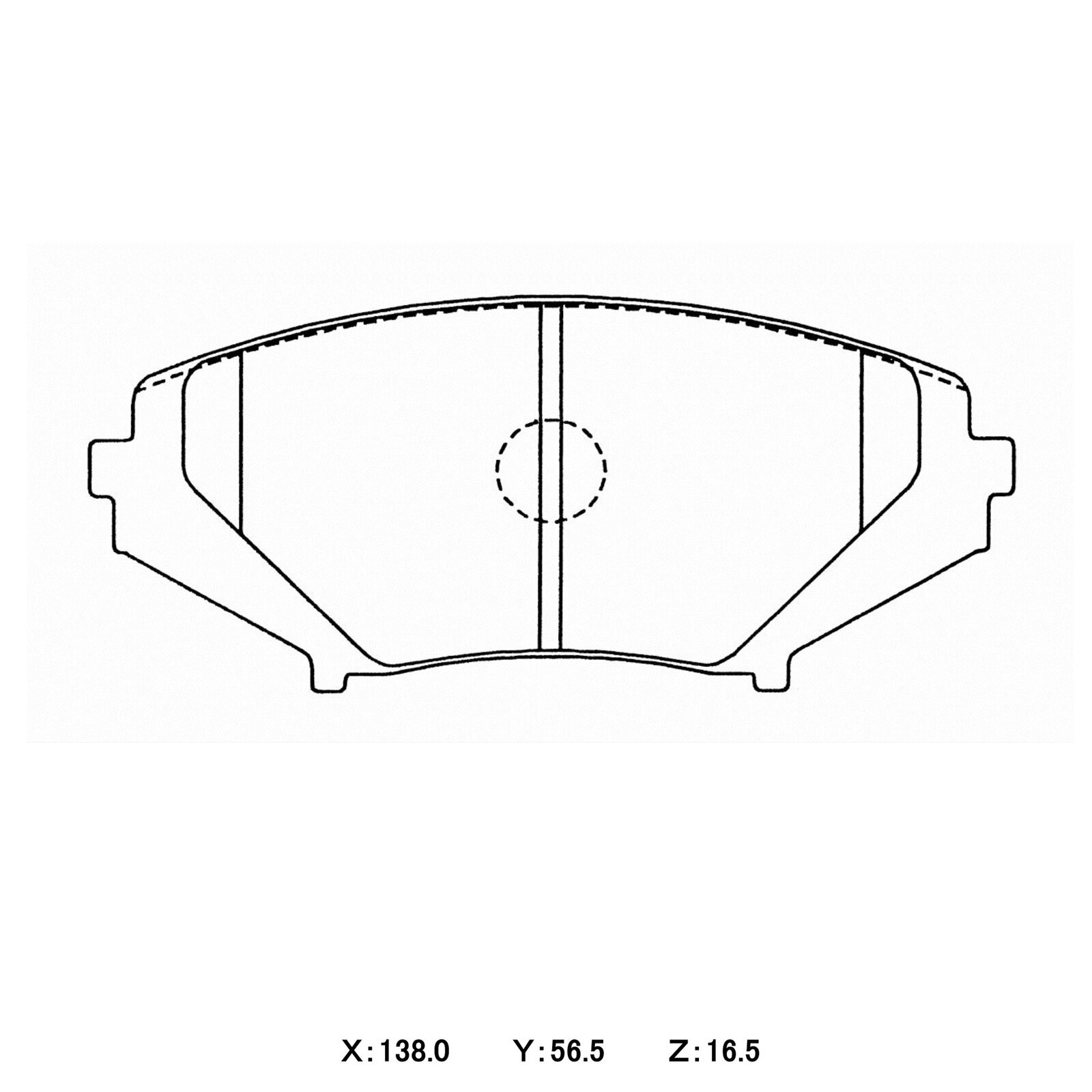 WinmaX W3 Performance Trackday Brake Pads Mazda RX8